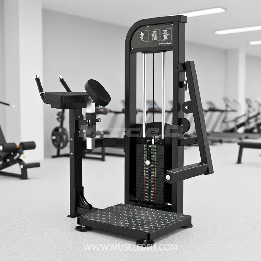Excel Glute Machine - Muscle D Fitness - Selectorized Glute Kick ...