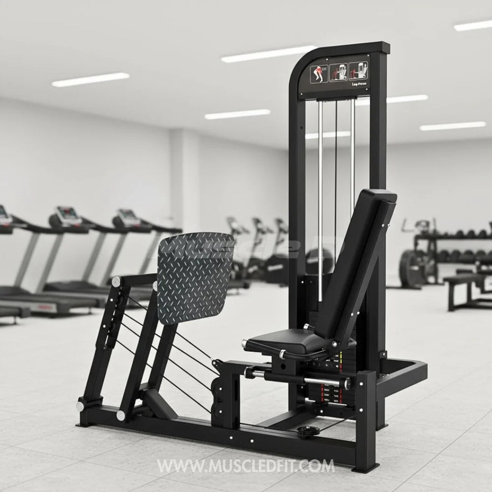 Excel Horizontal Leg Press - Muscle D Fitness - Selectorized Leg Machi ...