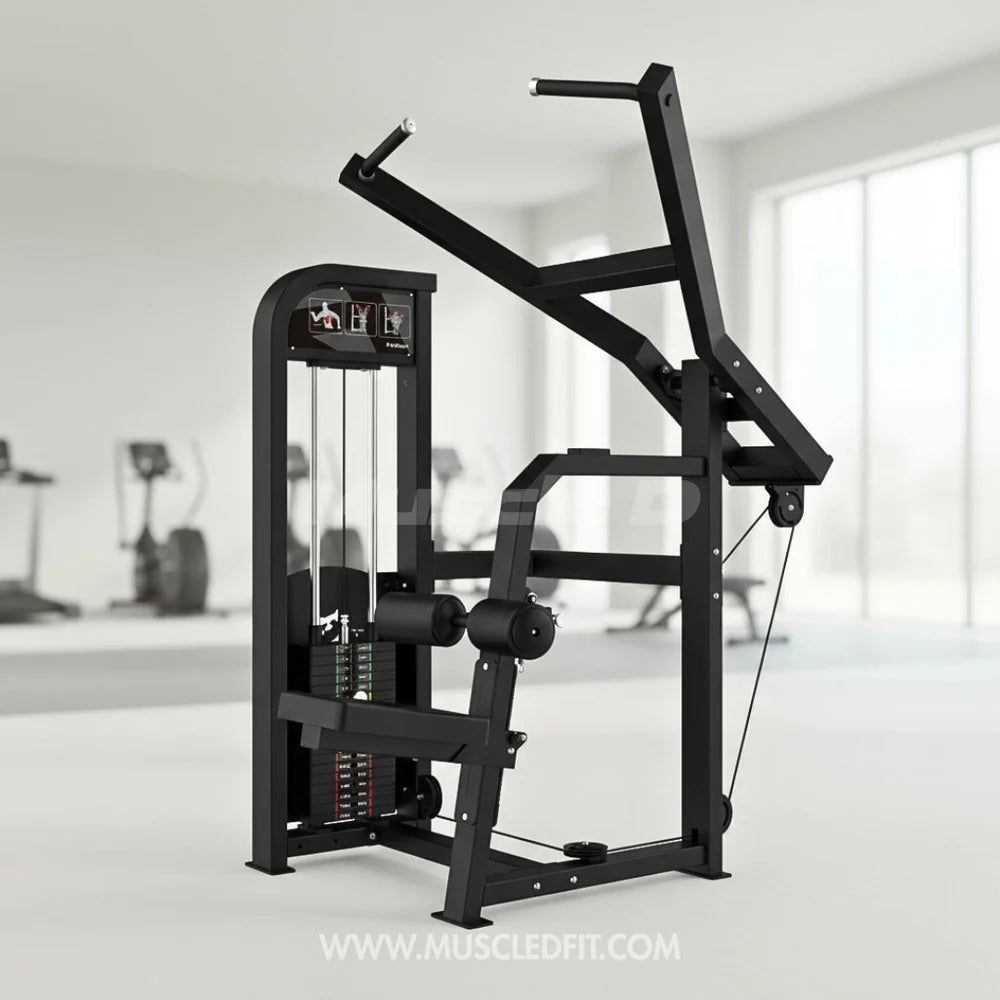 Excel Lat Pulldown - Muscle D Fitness - Selectorized Lat Machine - Eas ...